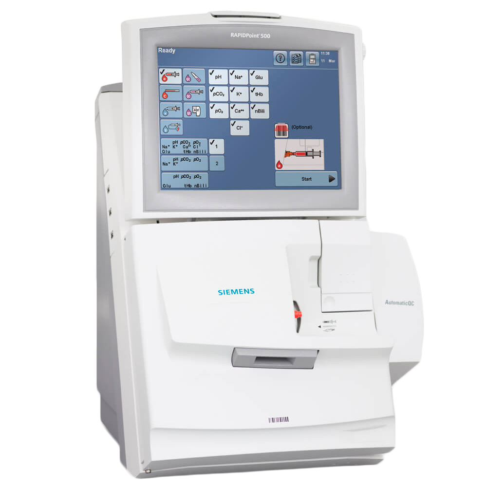 Анализаторы газов крови и электролитов Siemens RapidPoint 500 Siemens ...